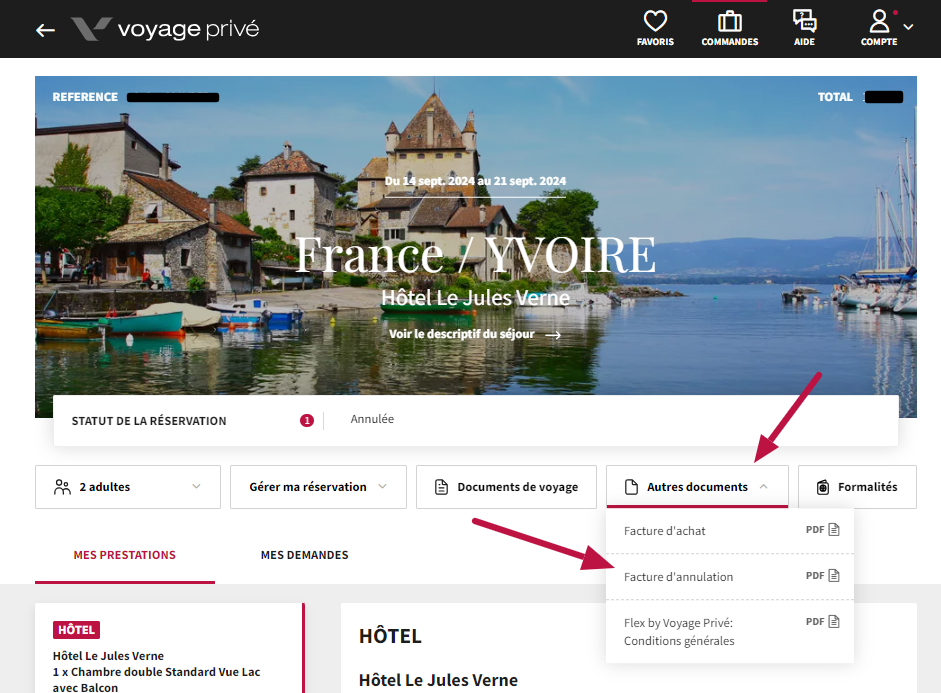 Voyage Prive Insolvenzverfahren